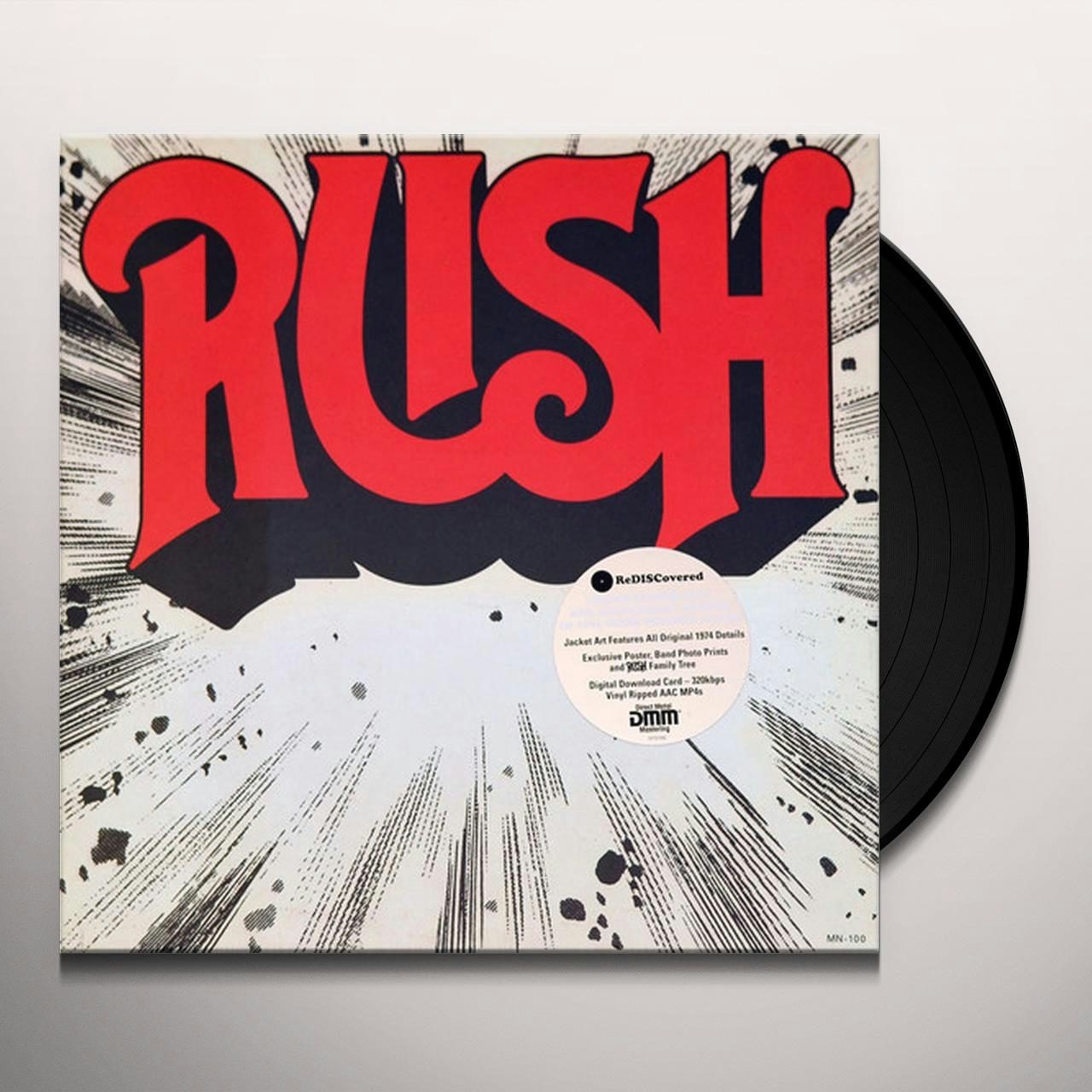 Rush (REDISCOVERED LP BOX) (200G) (INC DL CARD) Vinyl Record