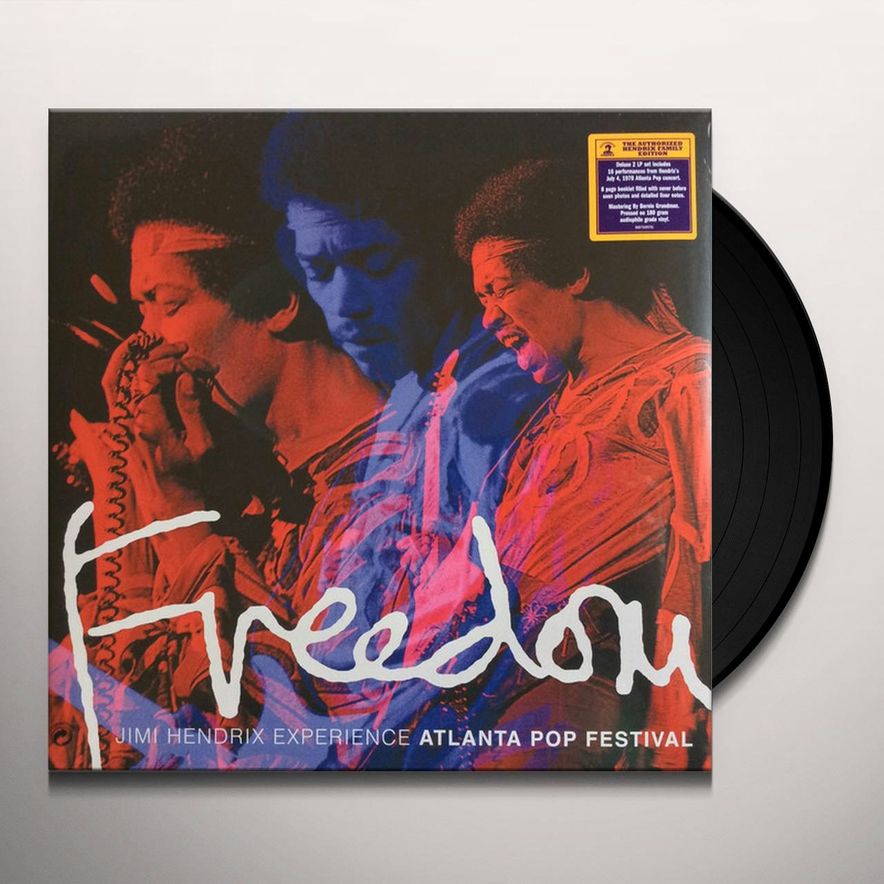 Jimi Hendrix Atlanta Pop Festival Vinyl Record