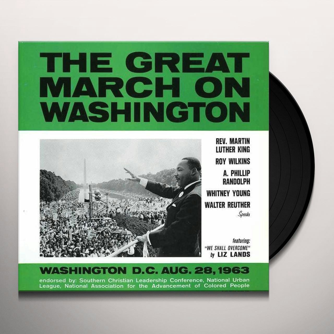 Various The Great March On Washington (LP) Vinyl Record