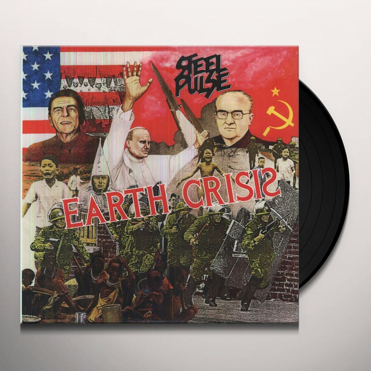 Steel Pulse EARTH CRISIS Vinyl Record