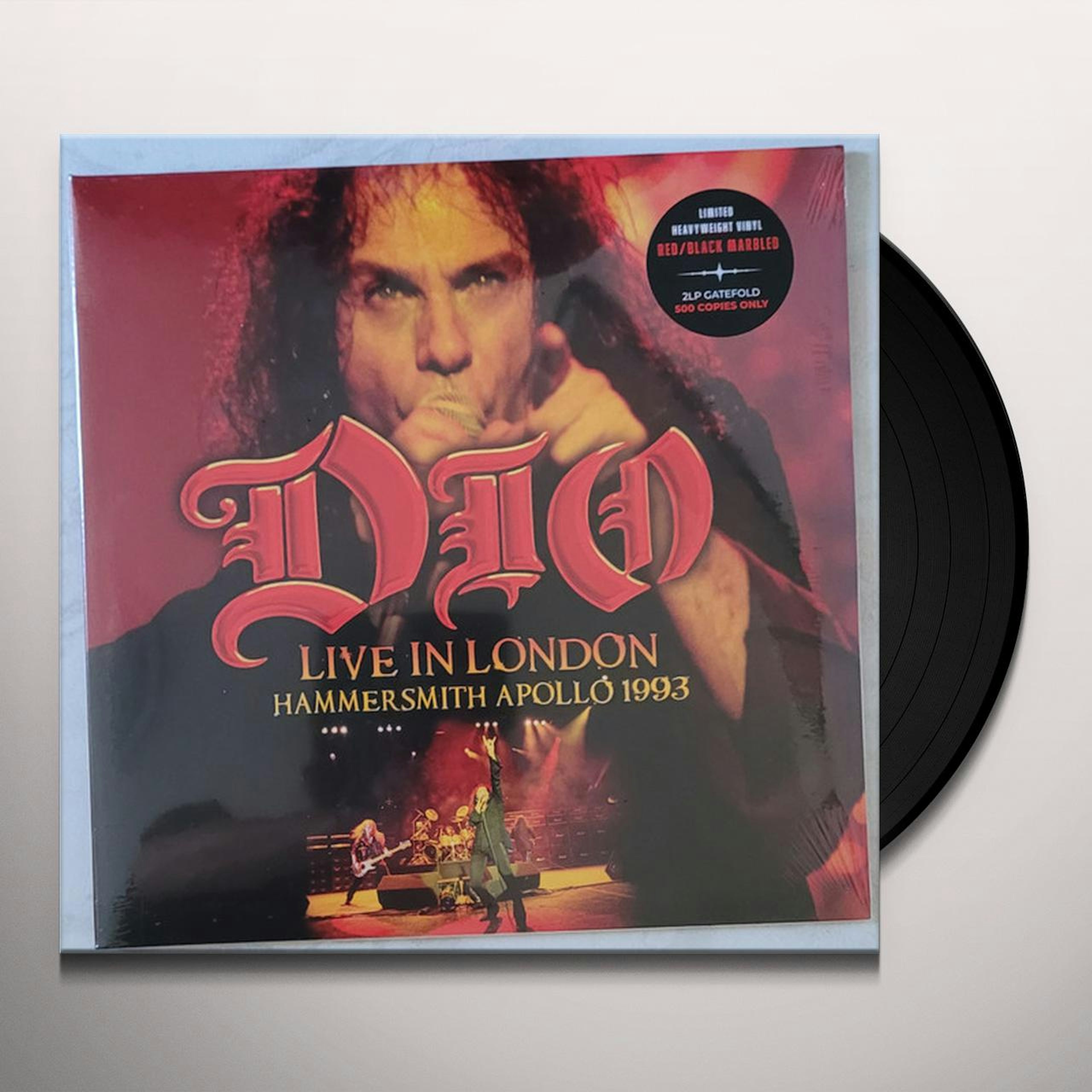 Dio LIVE IN LONDON-HAMMERSMITH APOLLO 1993 (MARBLED VINYL/2LP) Vinyl Record