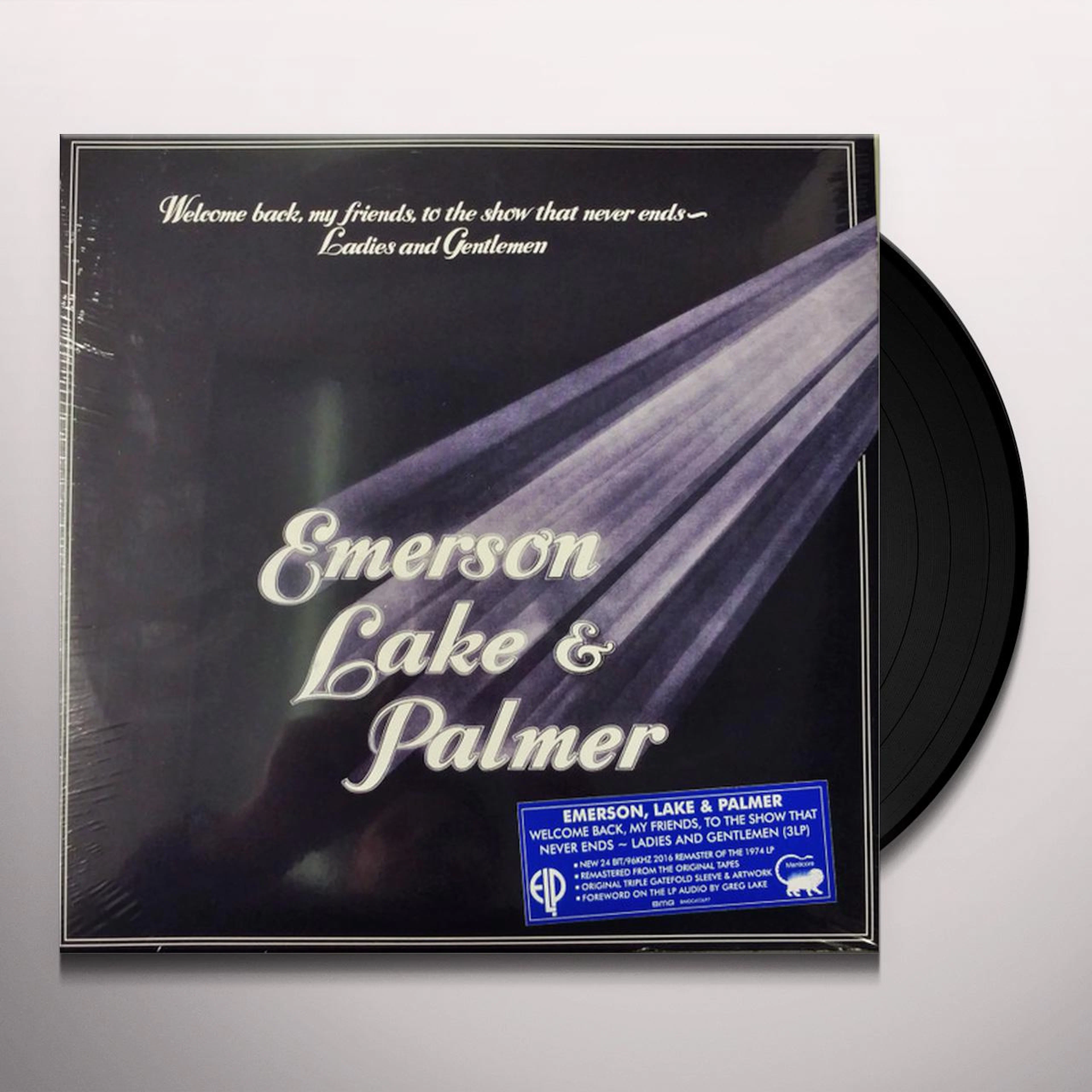 Emerson, Lake & Palmer WELCOME BACK MY FRIENDS Vinyl Record