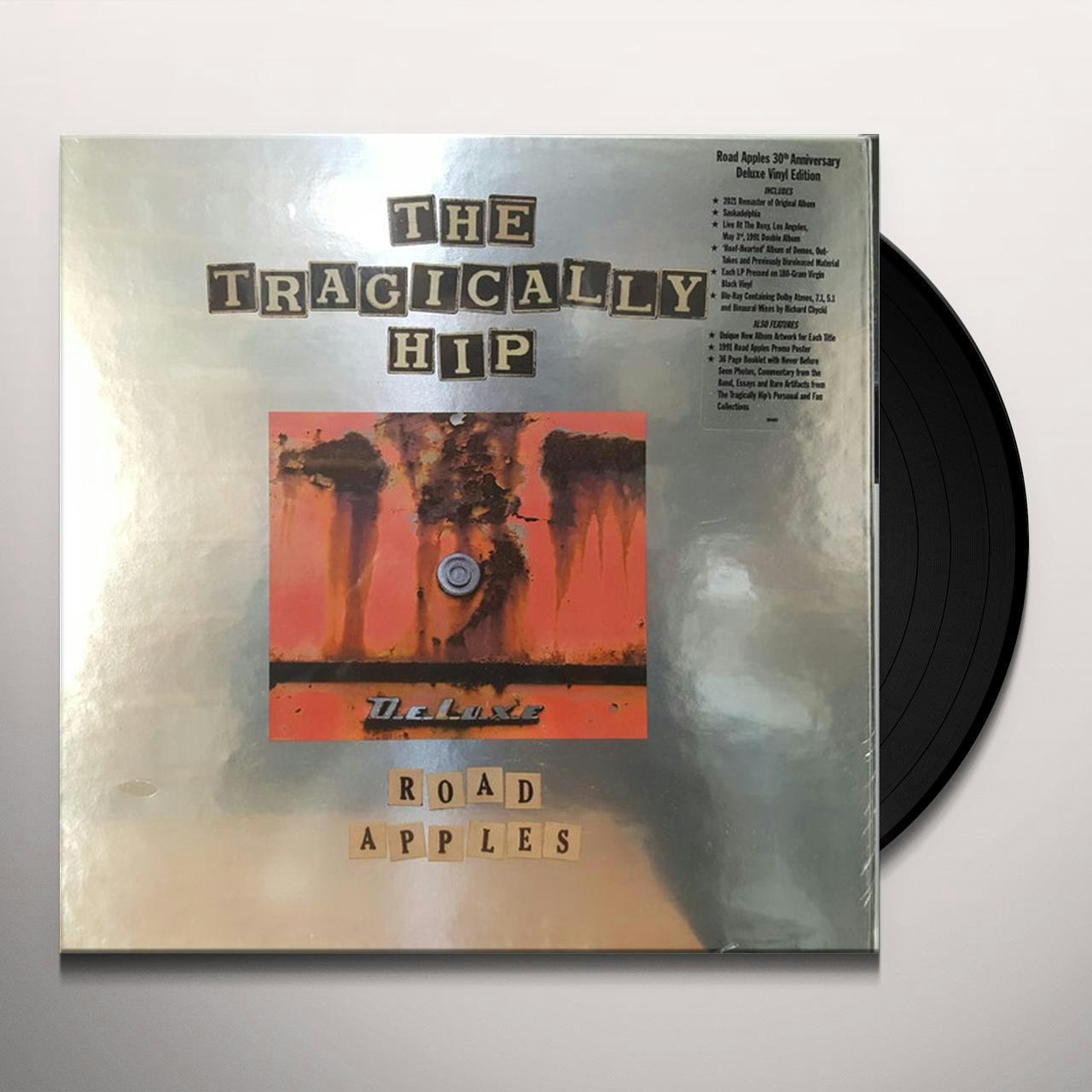 The Tragically Hip ROAD APPLES (30TH ANNIVERSARY) Vinyl Record