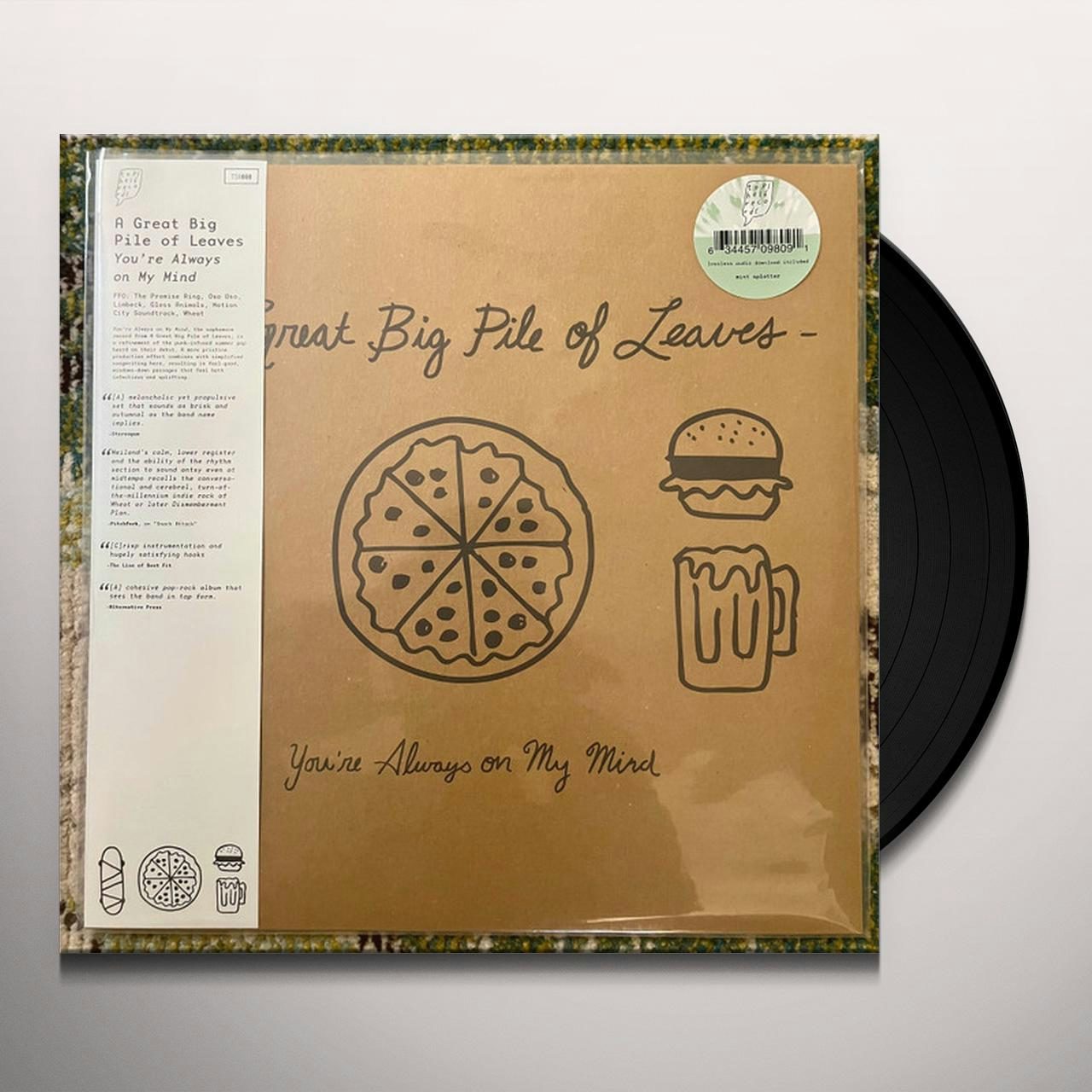 A Great Big Pile of Leaves YOU'RE ALWAYS ON MY MIND (MINT SPLATTER ...
