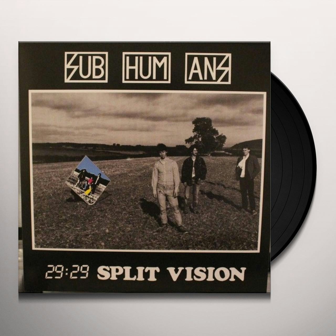 Subhumans 29:29 Split Vision Vinyl Record