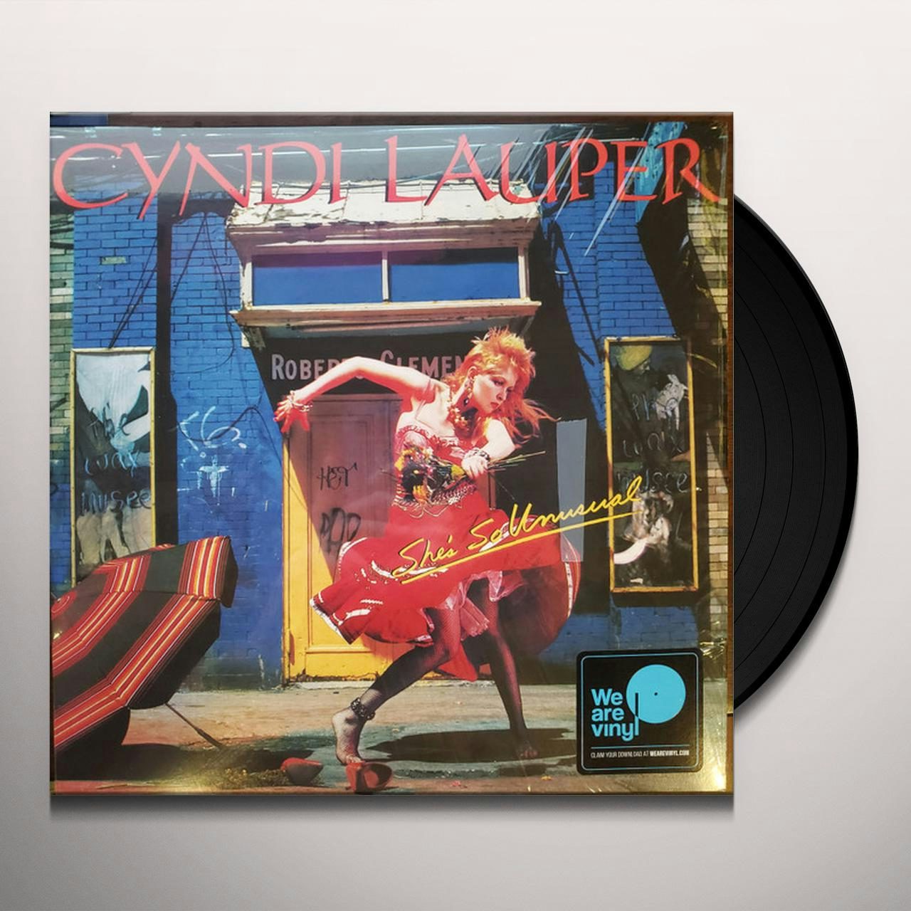 Cyndi Lauper SHE'S SO UNUSUAL Vinyl Record