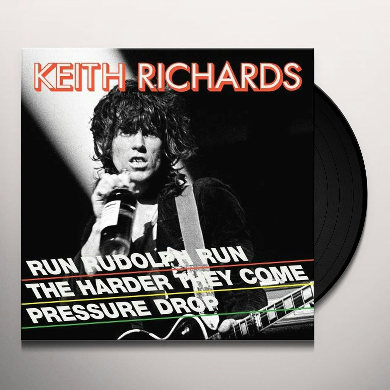 Keith Richards RUN RUDOLPH RUN Vinyl Record
