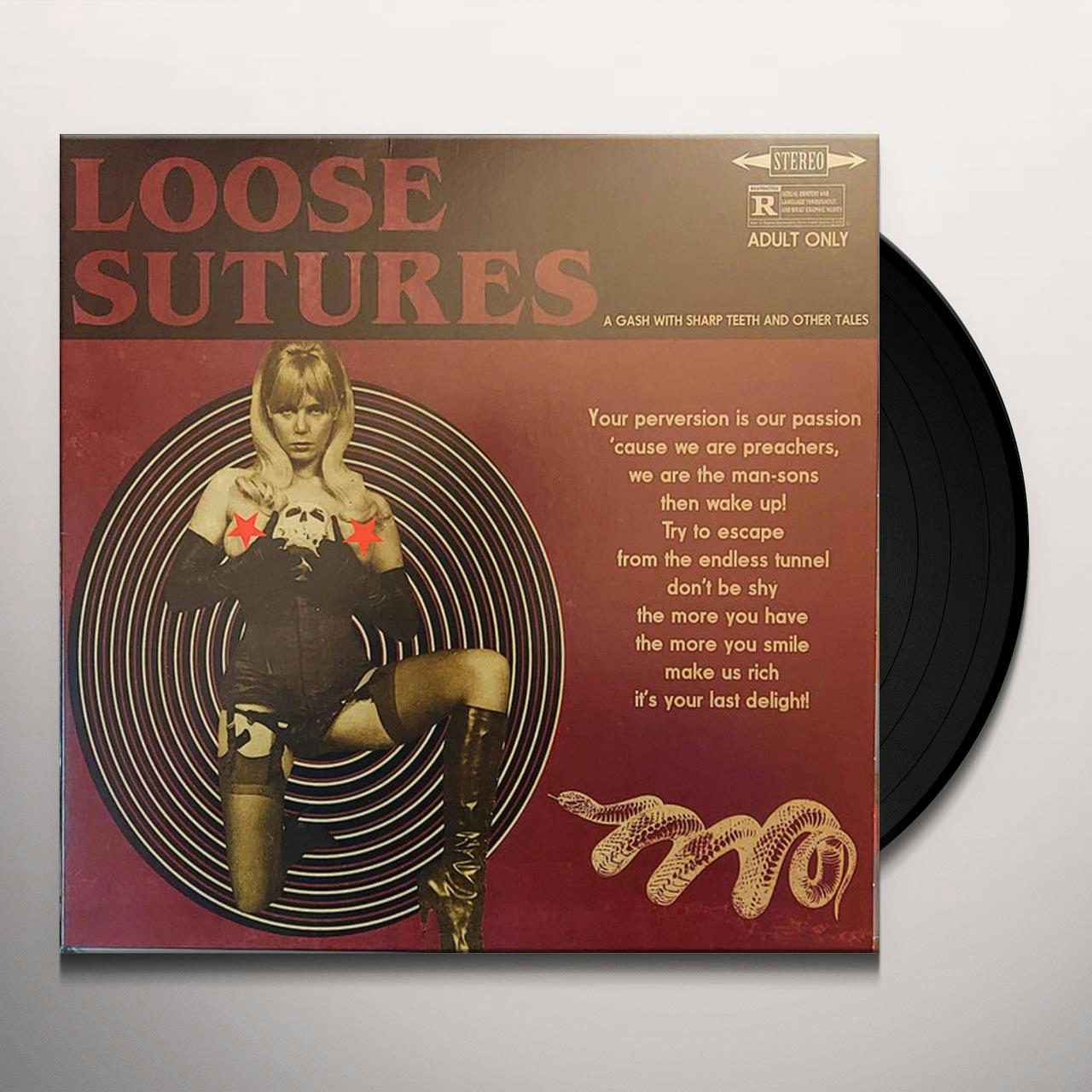 Loose Sutures GASH WITH SHARP TEETH & OTHER TALES (CLEAR ORANGE VINYL ...