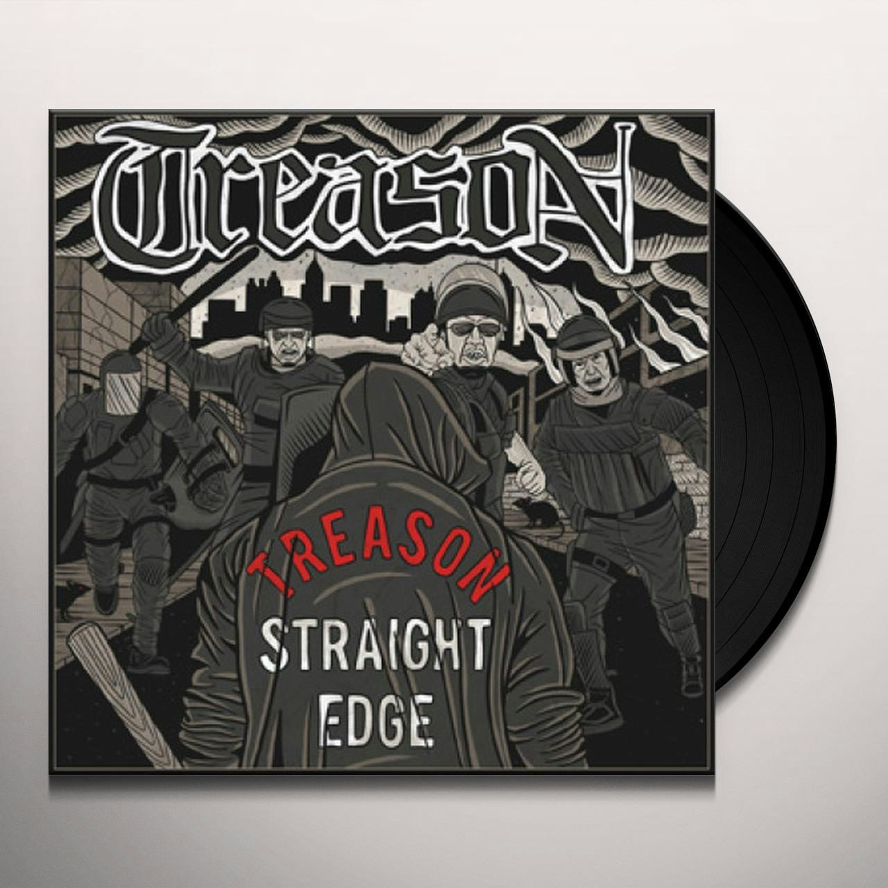 Treason True Believers Green With Black Marble Vinyl Record