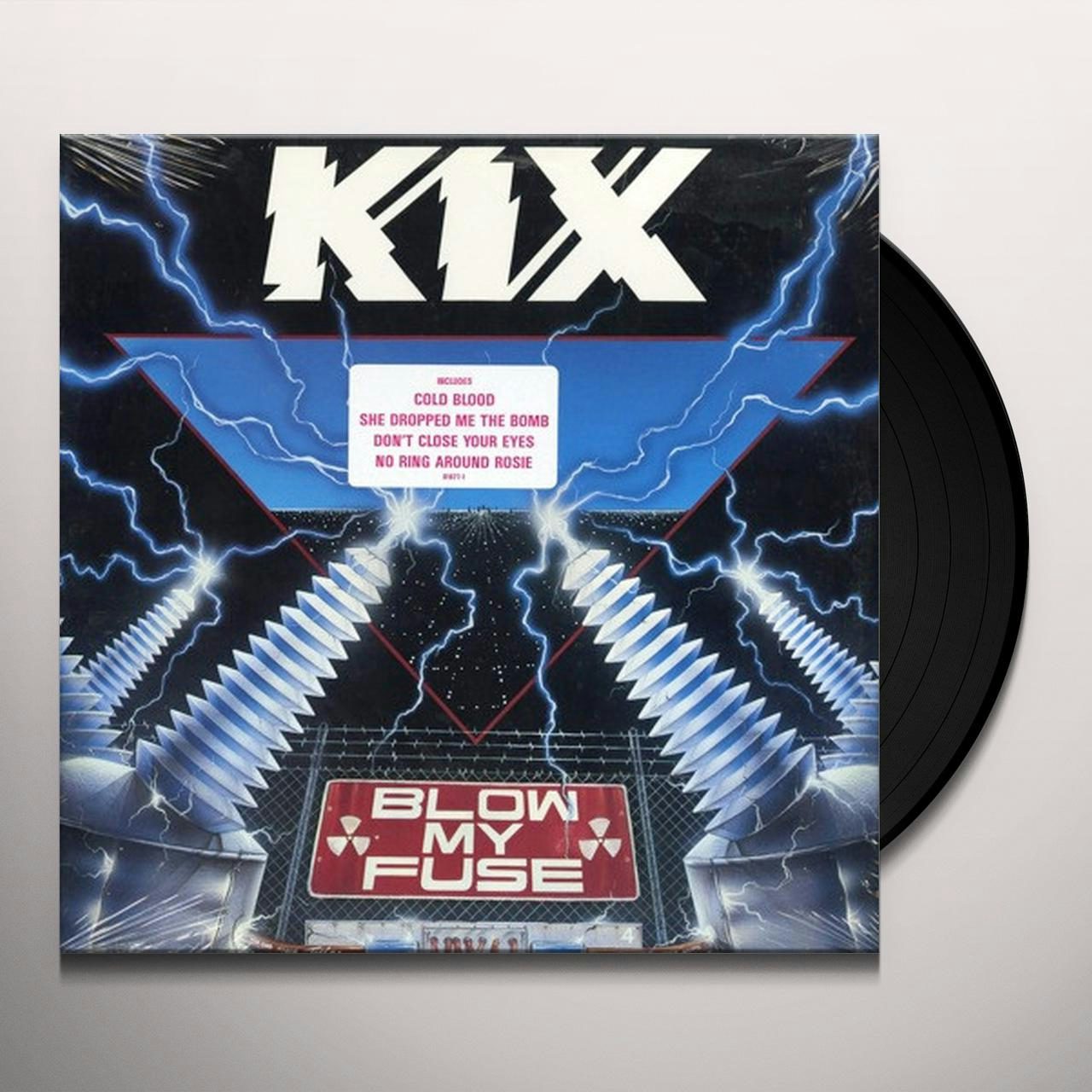 Kix BLOW MY FUSE (TRANSLUCENT GOLD VINYL/LIMITED ANNIVERSARY EDITION ...