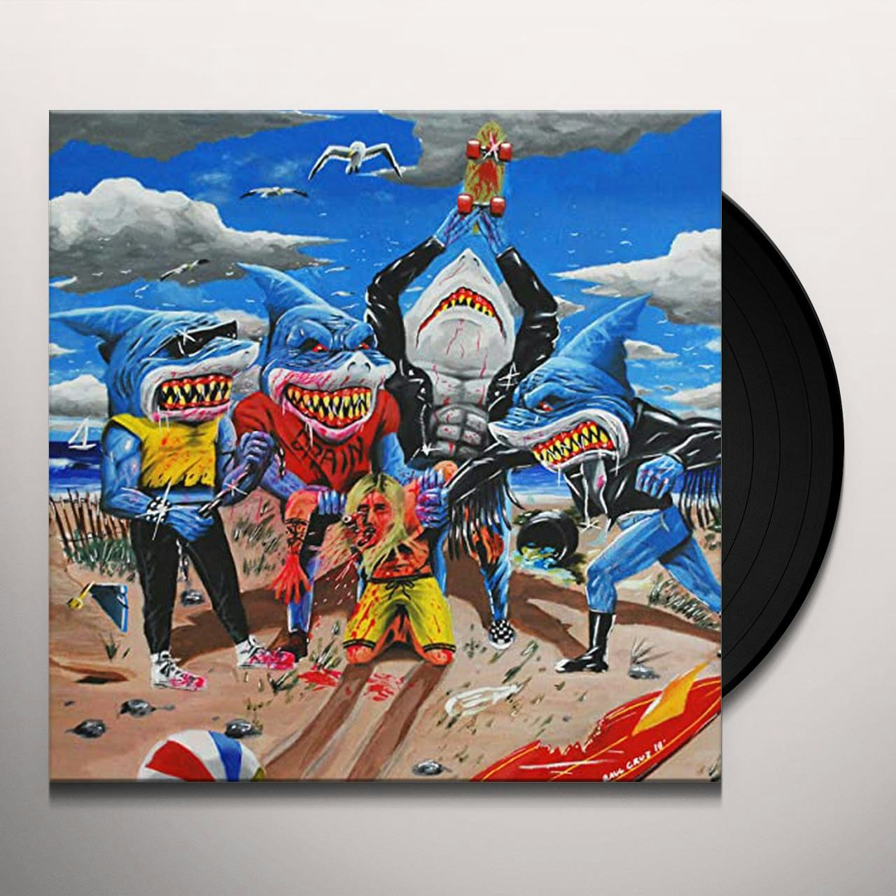 Drain CALIFORNIA CURSED (GREEN VINYL) Vinyl Record