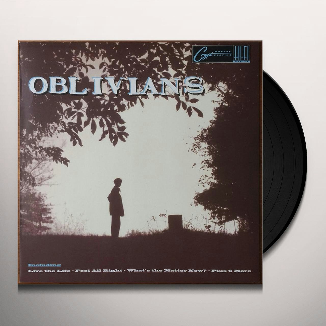 Oblivians PLAY 9 SONGS WITH MR QUINTRON Vinyl Record