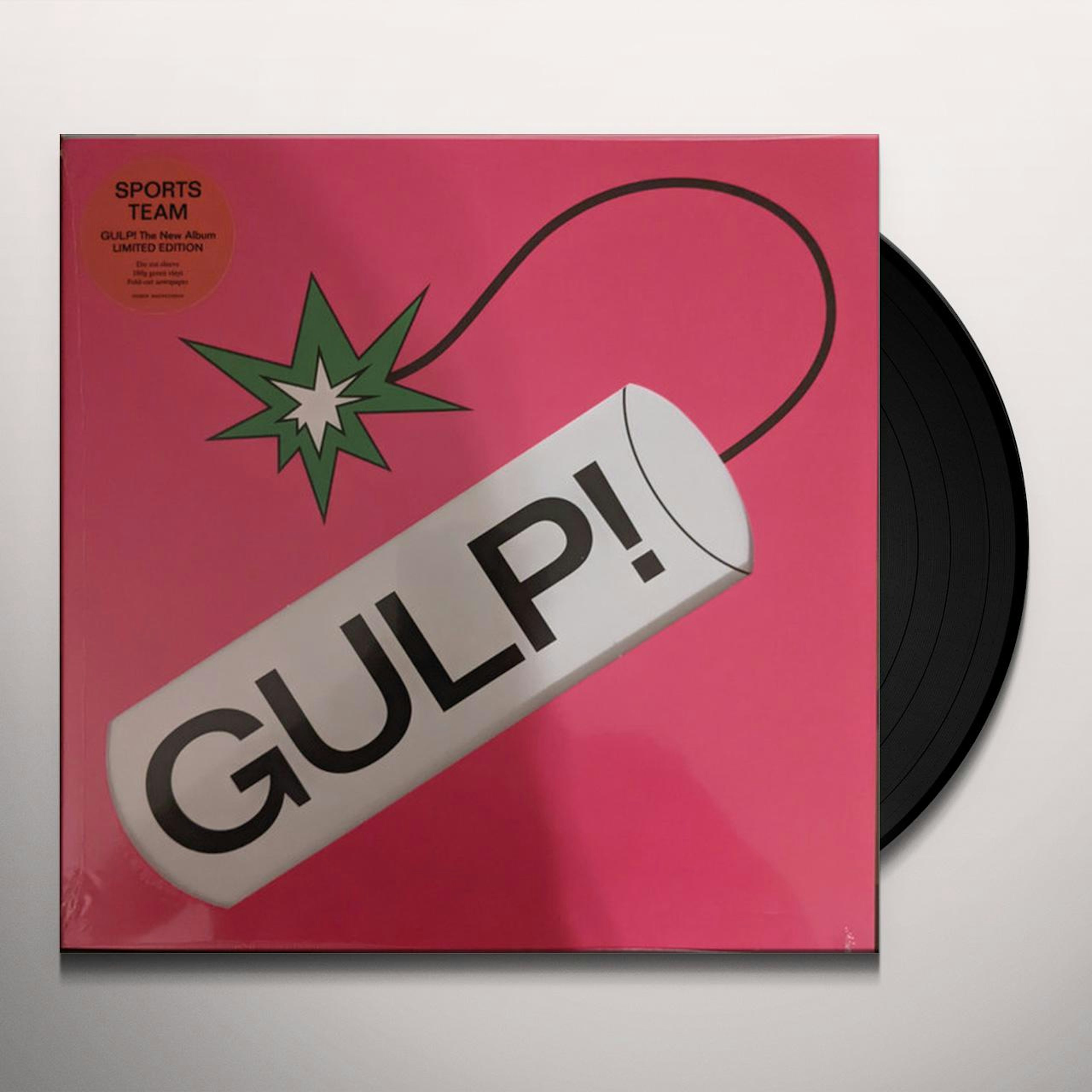 Sports Team GULP! -COLORED VINYL INDIE EXCLUSIVE LTD.ED. Vinyl Record