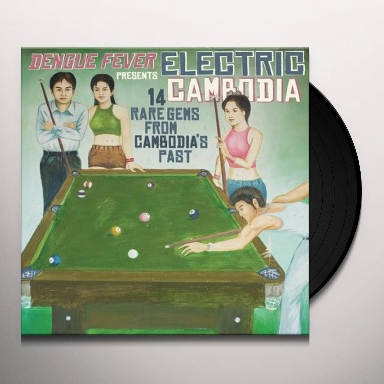 Various Artist DENGUE FEVER PRESENTS - ELECTRIC CAMBODIA Vinyl Record