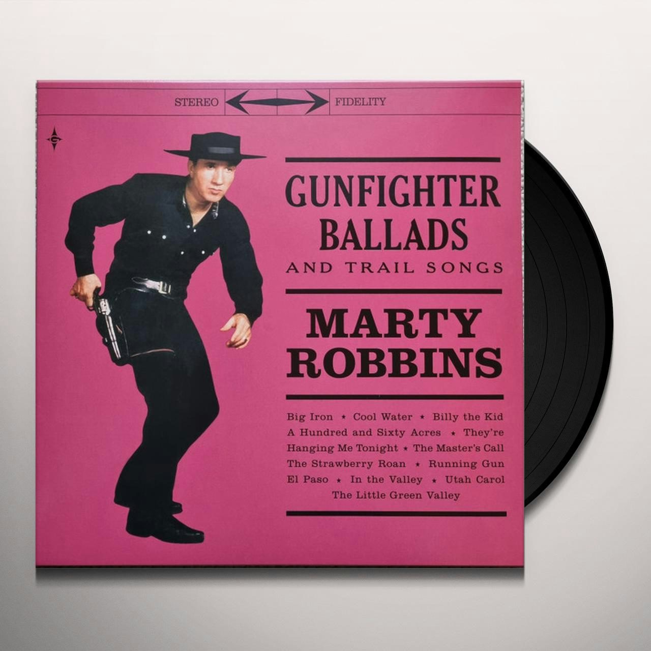 Marty Robbins GUNFIGHTER BALLADS & TRAIL SONGS Vinyl Record