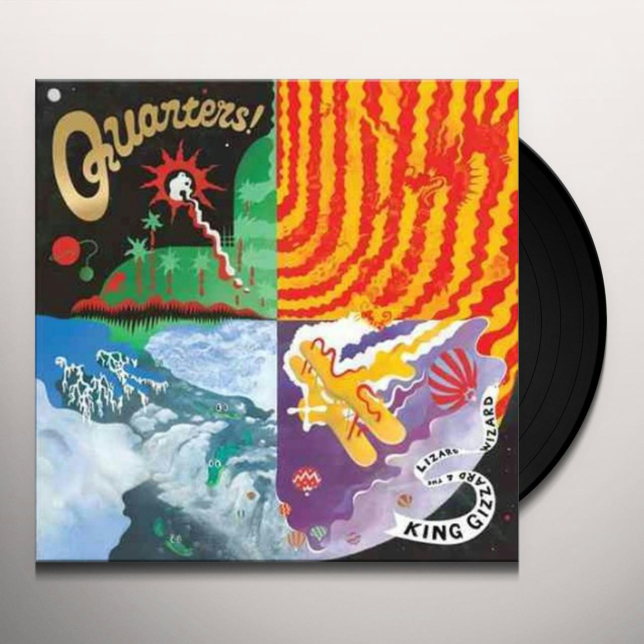 King Gizzard & The Lizard Wizard QUARTERS Vinyl Record