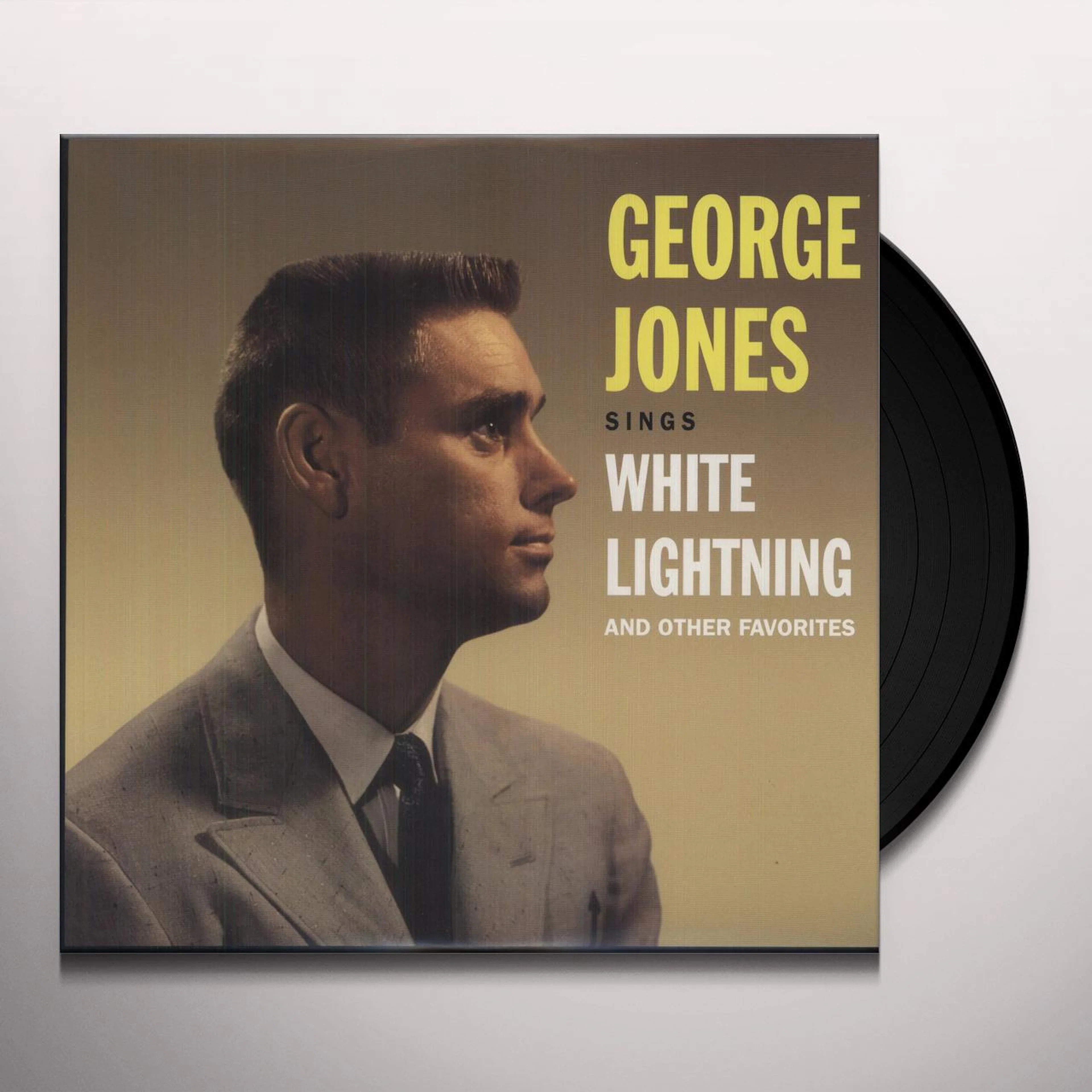 George Jones SINGS WHITE LIGHTNING & OTHER FAVORITES (Vinyl)