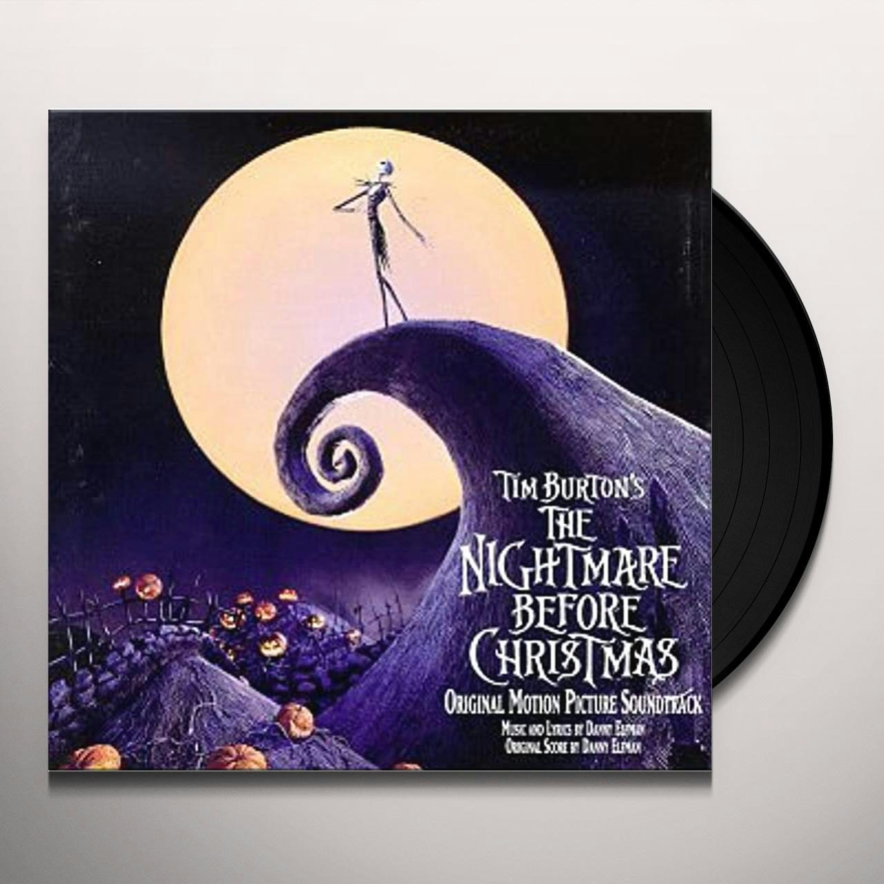 Various Artists NIGHTMARE BEFORE CHRISTMAS Original Soundtrack (PICTURE ...