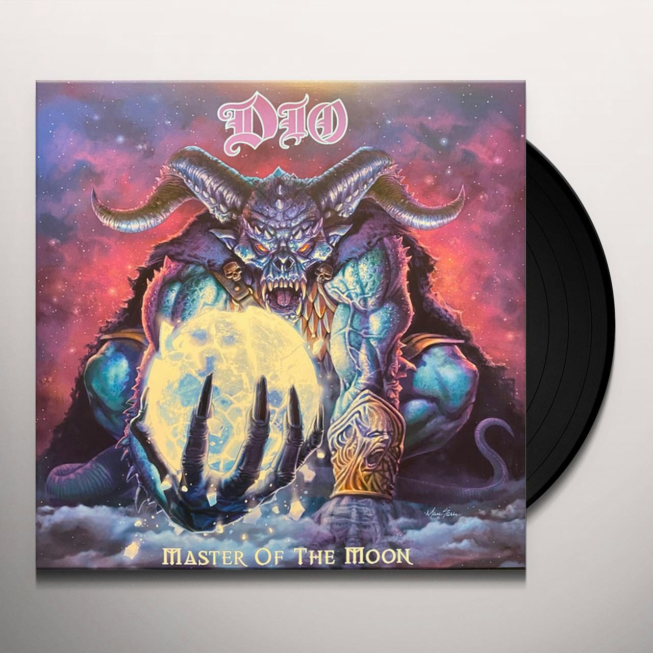 Dio MASTER OF THE MOON (LENTICULAR COVER) Vinyl Record - Limited Edition