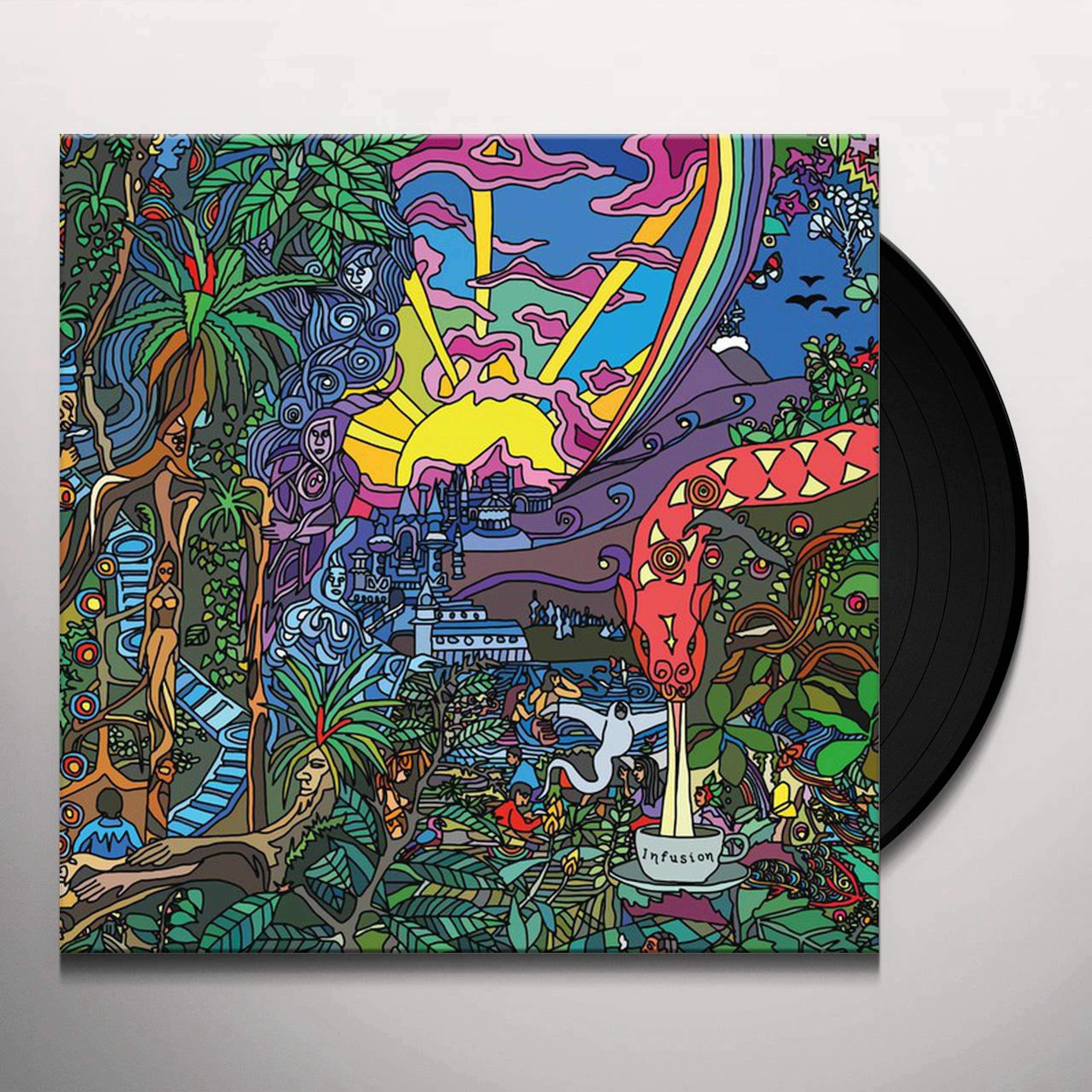 Rubber Tea Infusion Vinyl Record