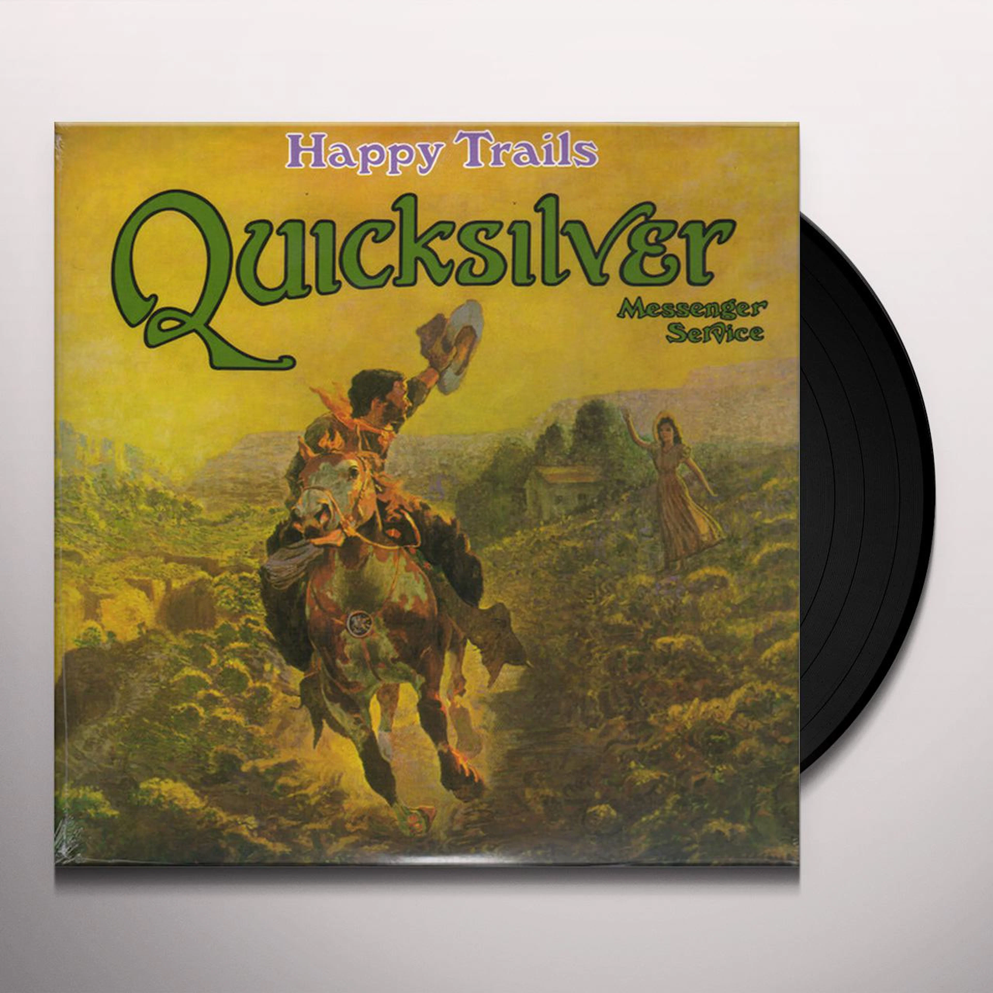 Quicksilver Messenger Service HAPPY TRAILS Vinyl Record