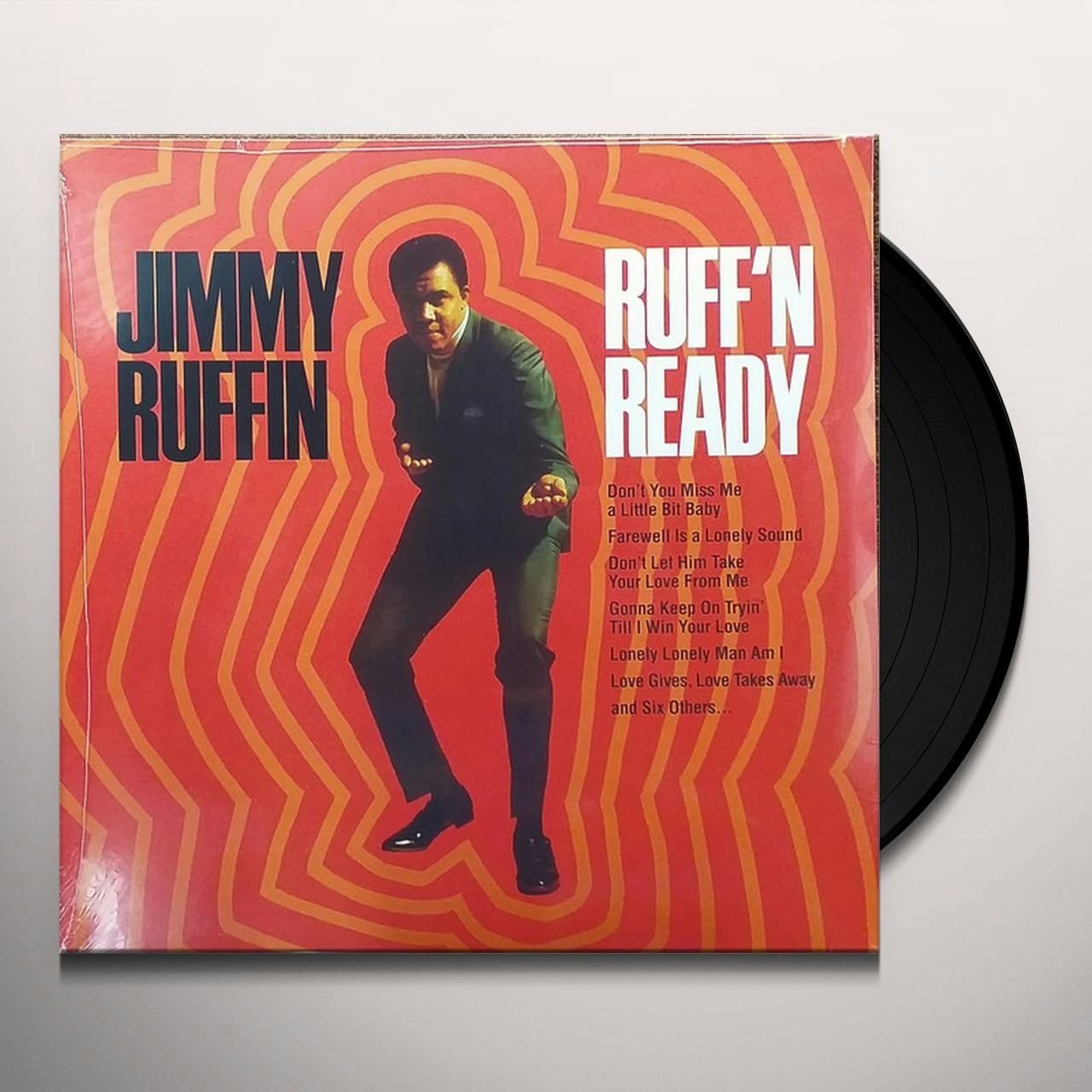 Jimmy Ruffin RUFF N READY Vinyl Record