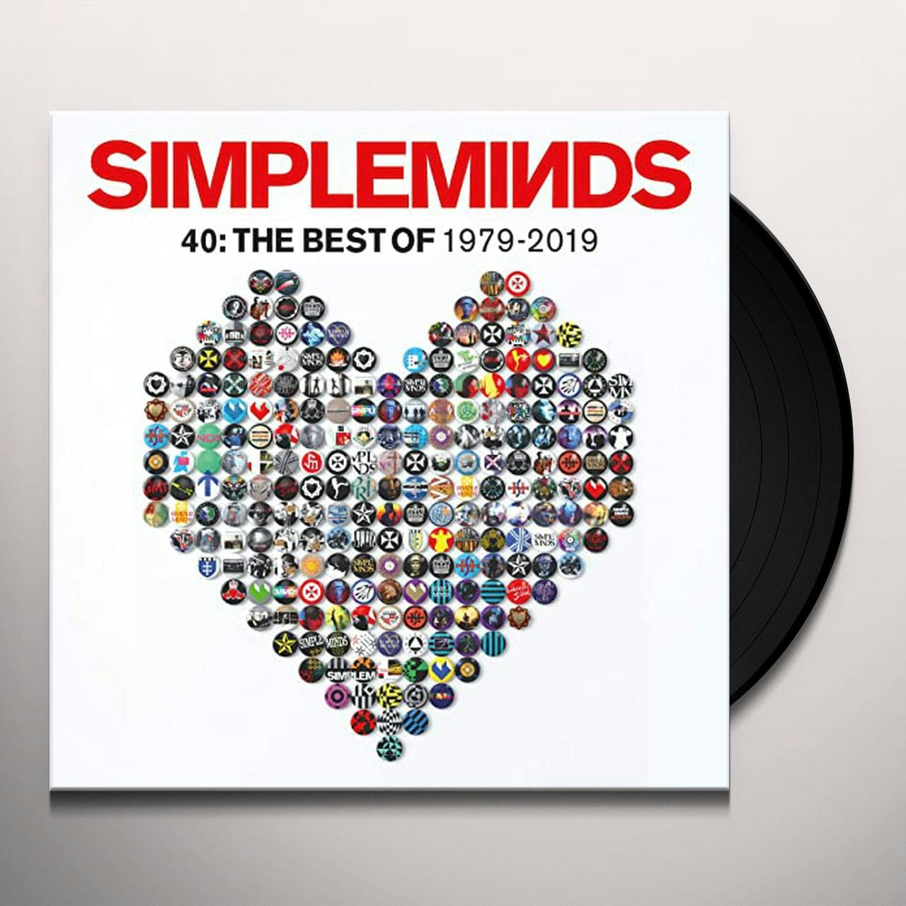 Simple Minds 40: THE BEST OF 1979-2019 Vinyl Record