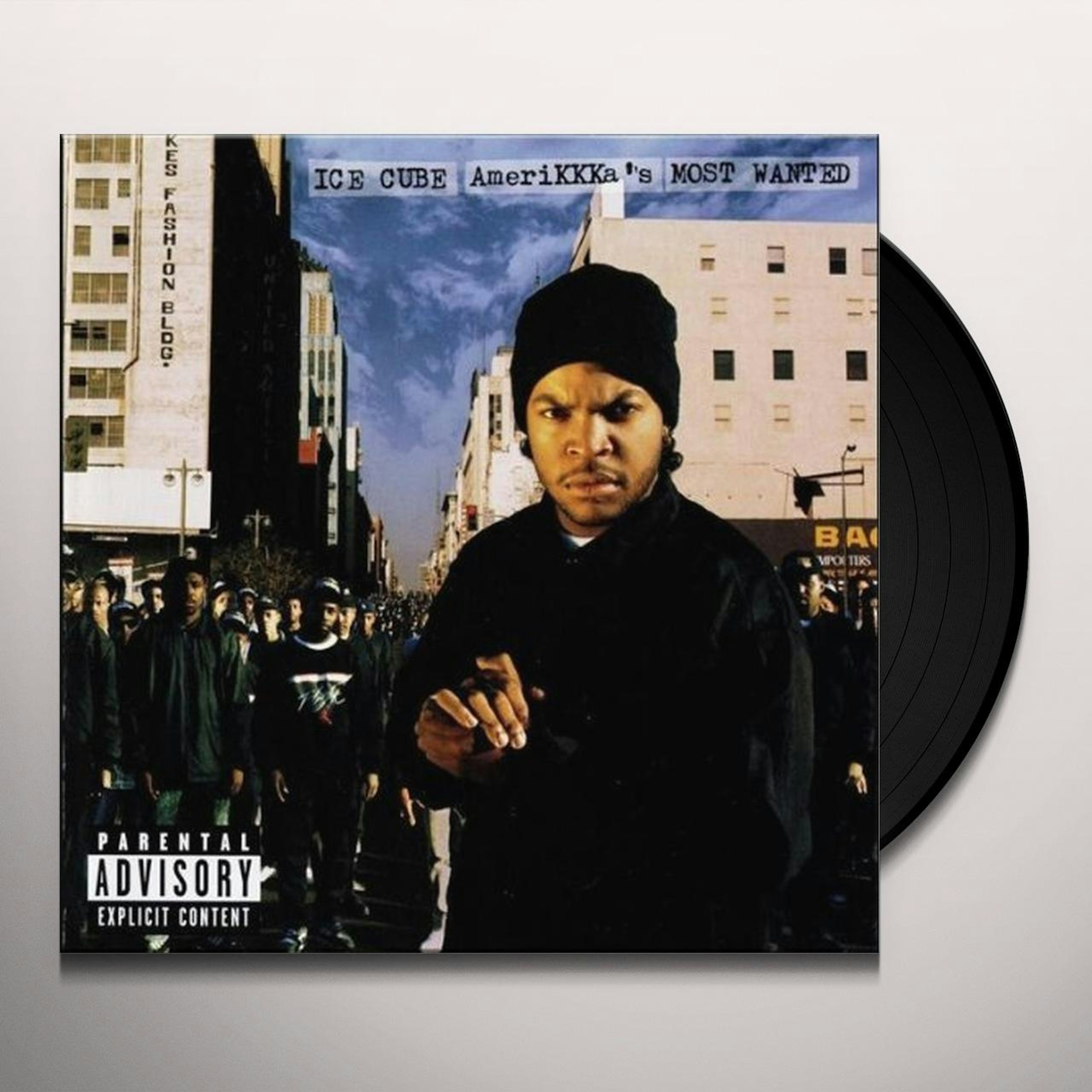 Ice Cube AMERIKKKA'S MOST WANTED Vinyl Record - UK Release