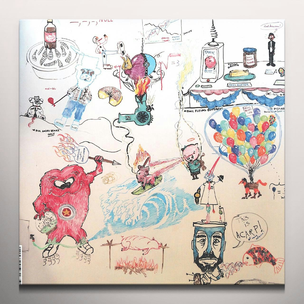 MED / Blu / Madlib BURGUNDY Vinyl Record