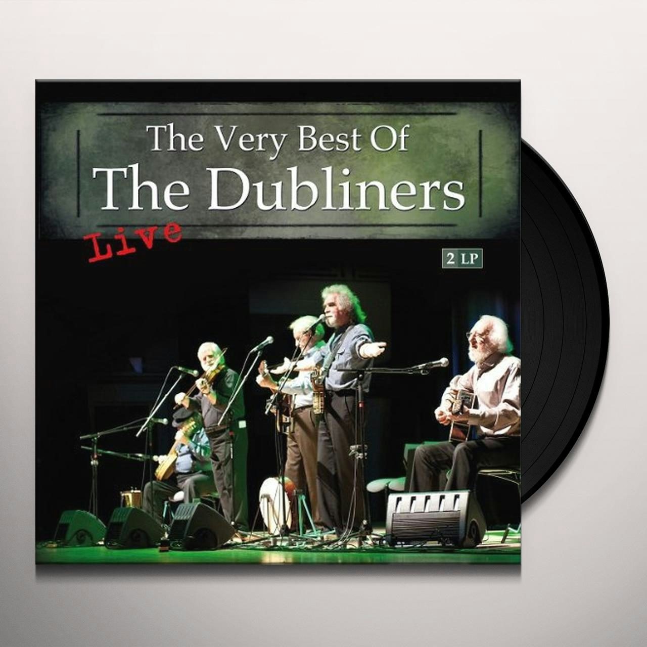 VERY BEST OF THE DUBLINERS LIVE Vinyl Record