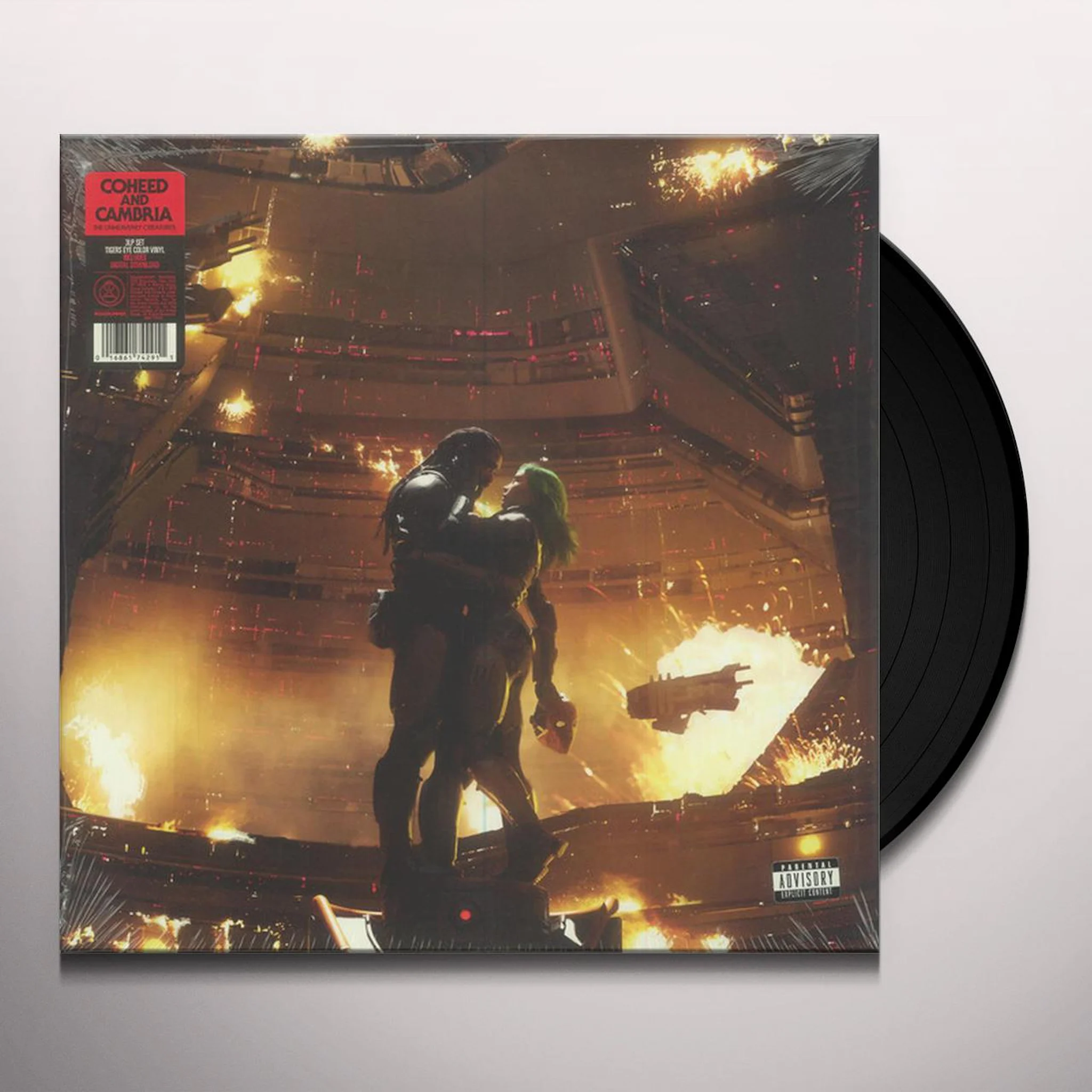 Coheed and Cambria UNHEAVENLY CREATURES (3LP/TIGERS EYE VINYL/DL CODE ...