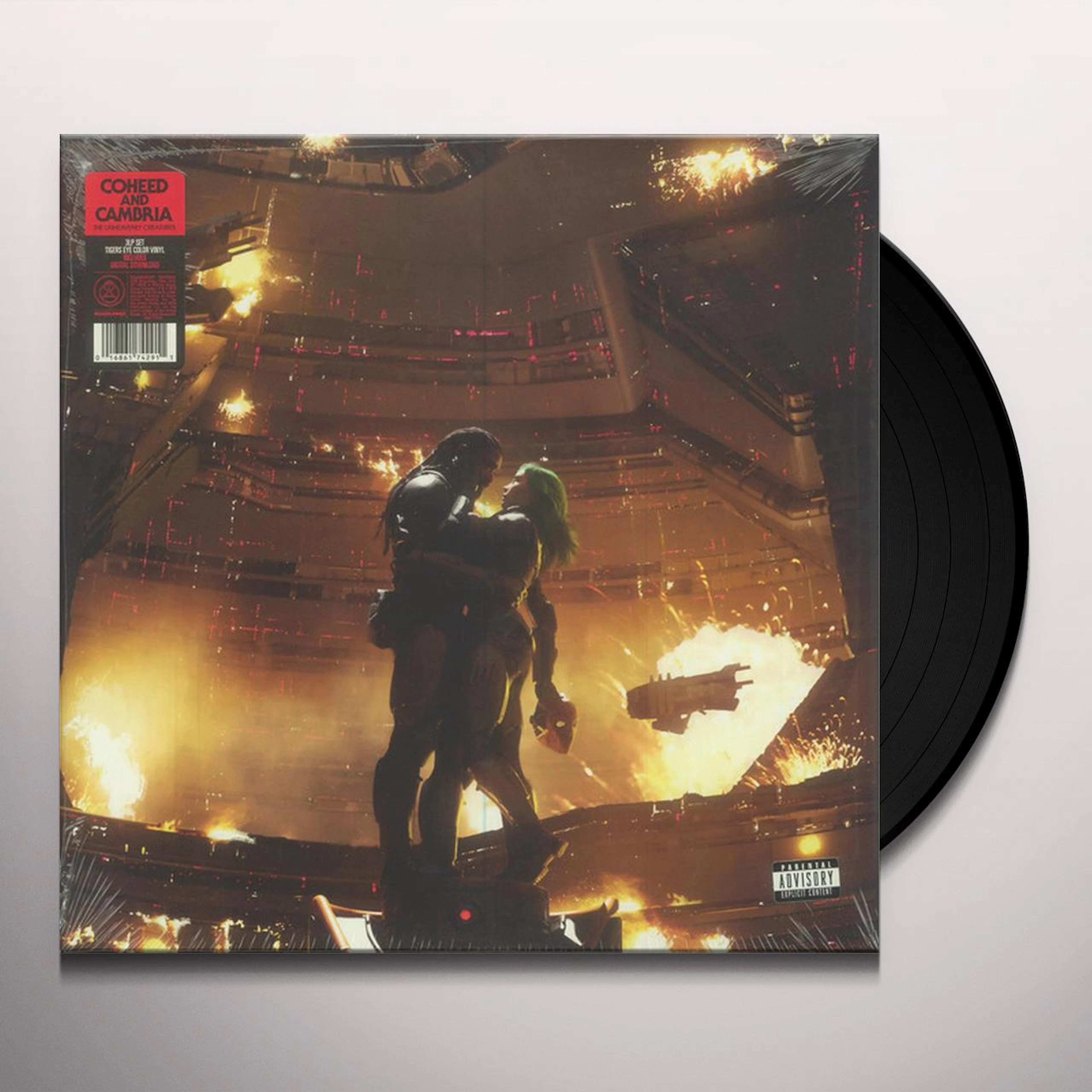 Coheed and Cambria UNHEAVENLY CREATURES (3LP/TIGERS EYE VINYL/DL CODE ...