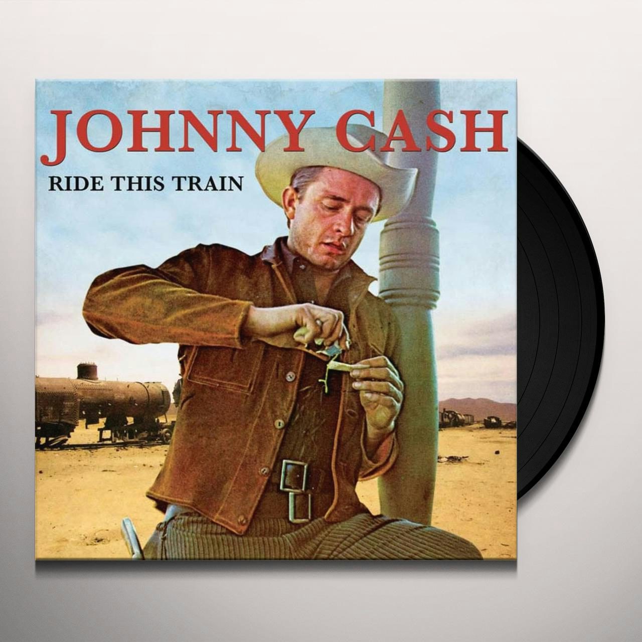 Johnny Cash RIDE THIS TRAIN Vinyl Record