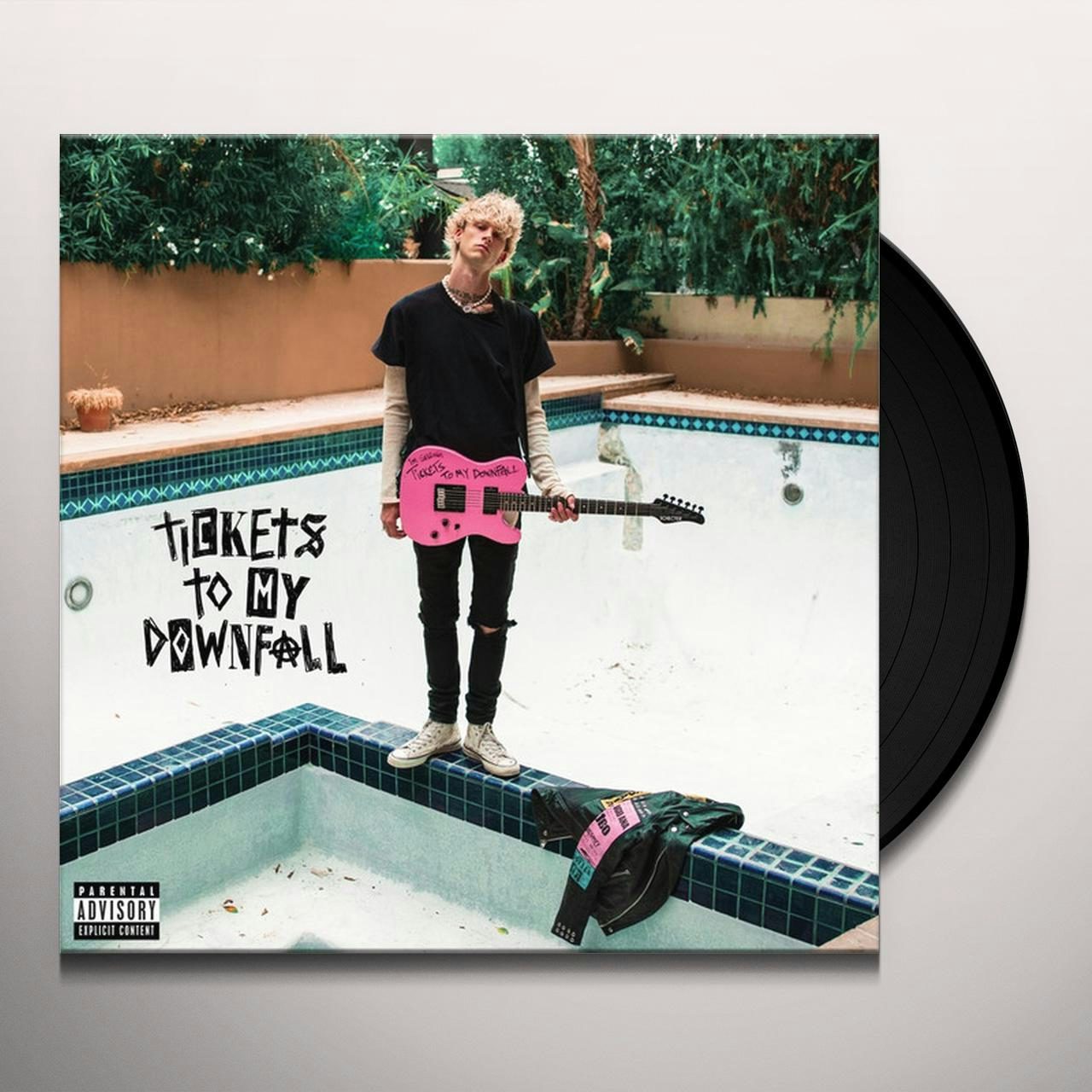 Machine Gun Kelly TICKETS TO MY DOWNFALL Vinyl Record