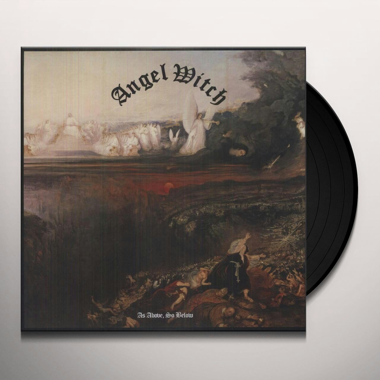Angel Witch AS ABOVE SO BELOW Vinyl Record