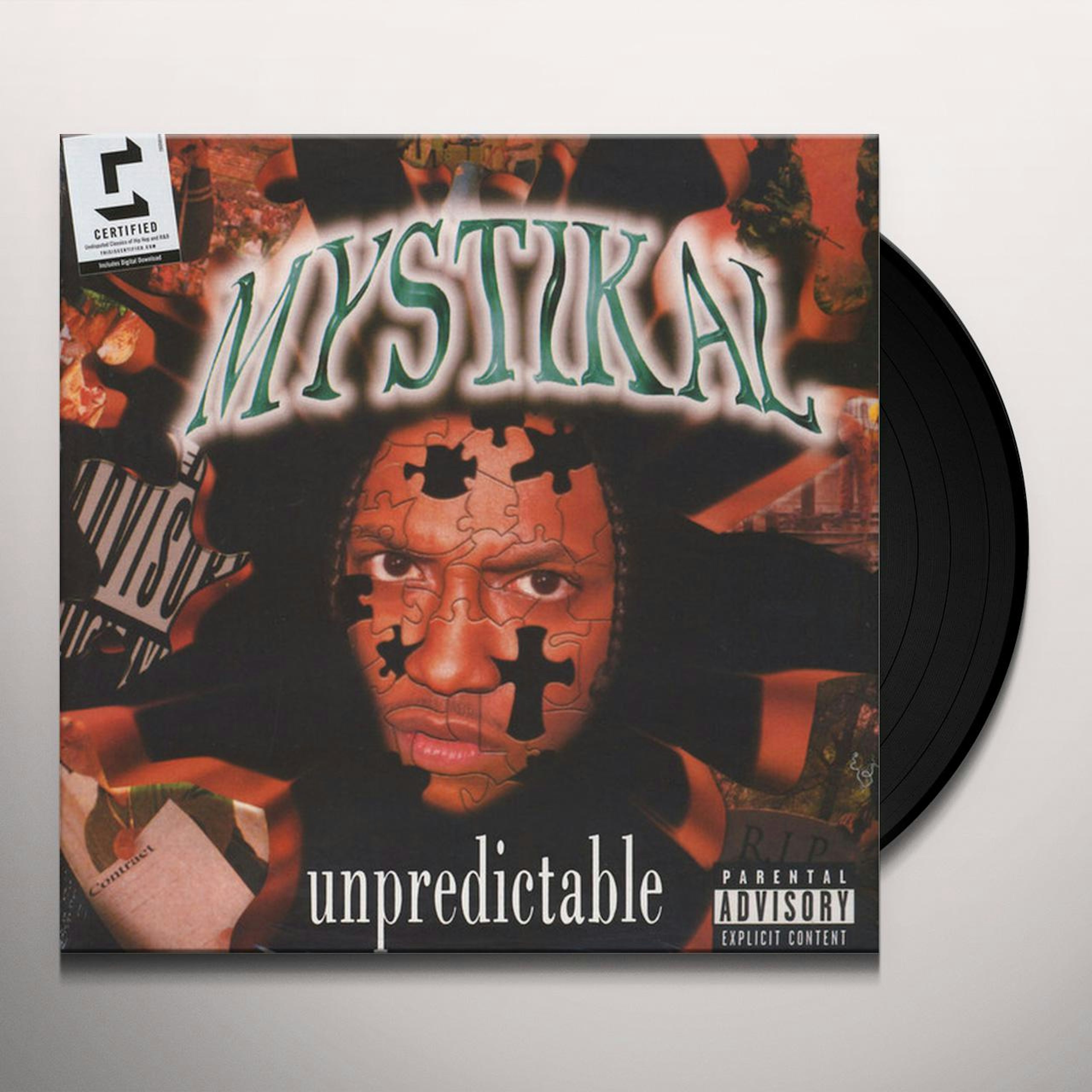 Mystikal UNPREDICTABLE (2LP/150G/DL CARD) Vinyl Record