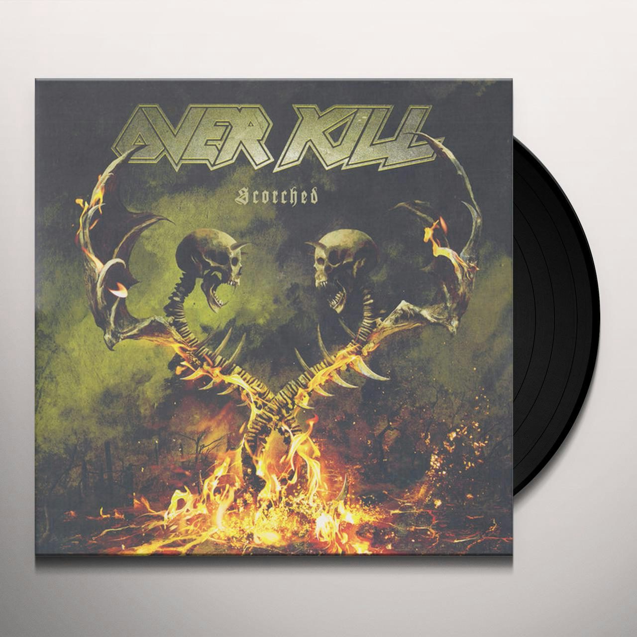 Overkill SCORCHED (ORANGE VINYL/2LP) Vinyl Record