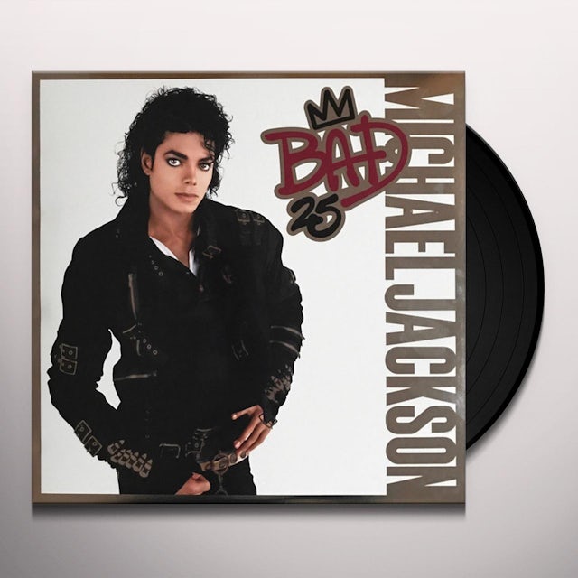 Michael Jackson Bad Vinyl Record